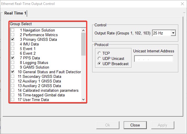 How-to Applanix - POS MV - Setup with Qinsy
