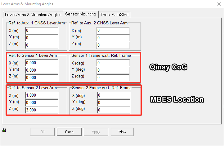 How-to Applanix - POS MV - Setup with Qinsy