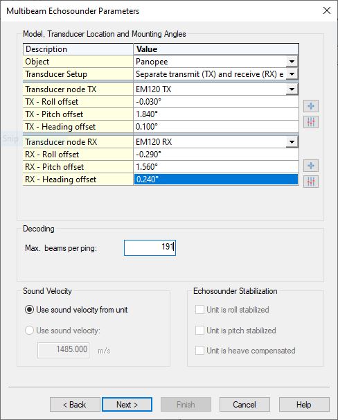 How-to Deep Water Multibeam