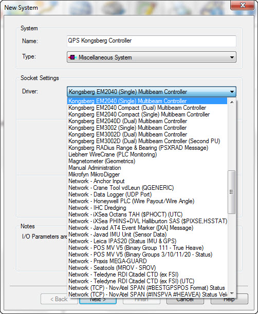 Kongsberg EM-Series - Required Raw Datagrams and Qinsy Setup