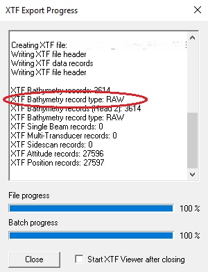 How-to XTF files - create and export