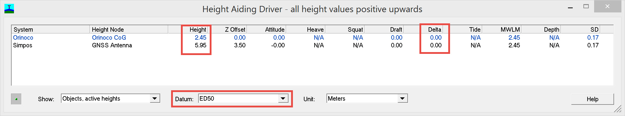 How-to Height - Tide and RTK