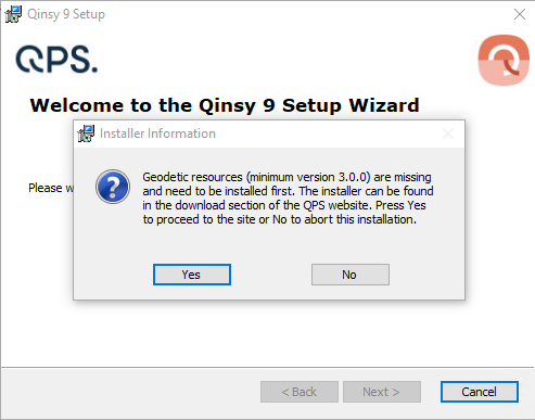 Qinsy - Installation