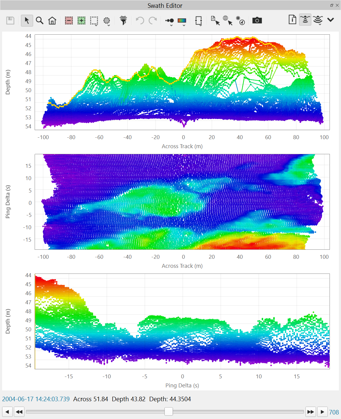 Qimera Swath Editor Dock