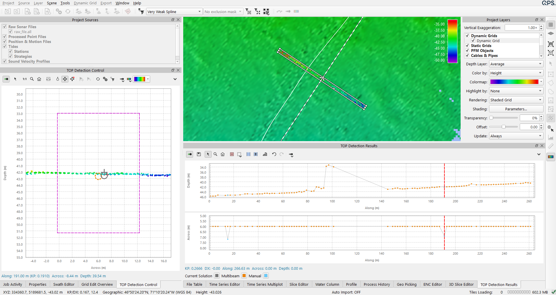 Qimera Cable/Pipe TOP Detection Tool