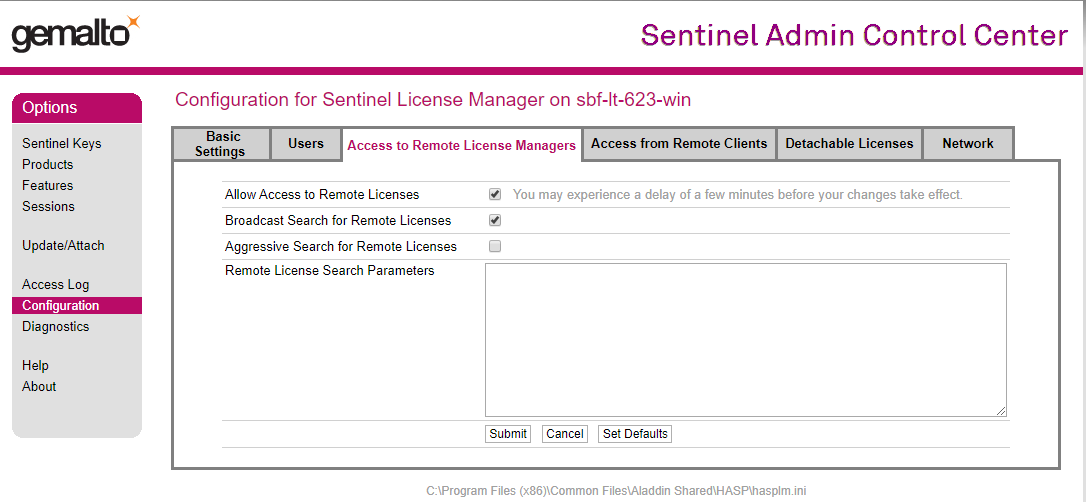 How-to Sentinel NetHASP and HASP