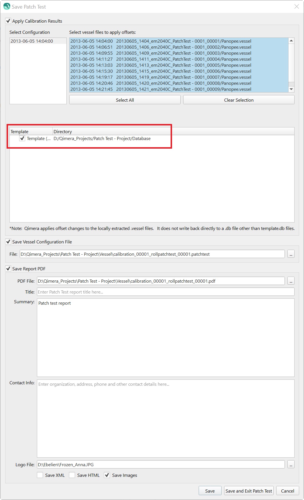 Multibeam Calibration - Qimera Patch Test Mode (via Survey Manager)