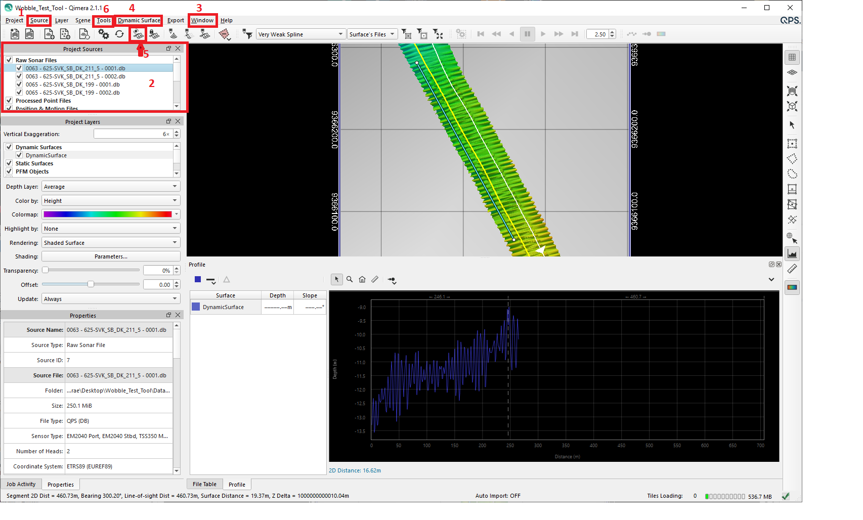 How-to Use the Wobble Analysis Tool