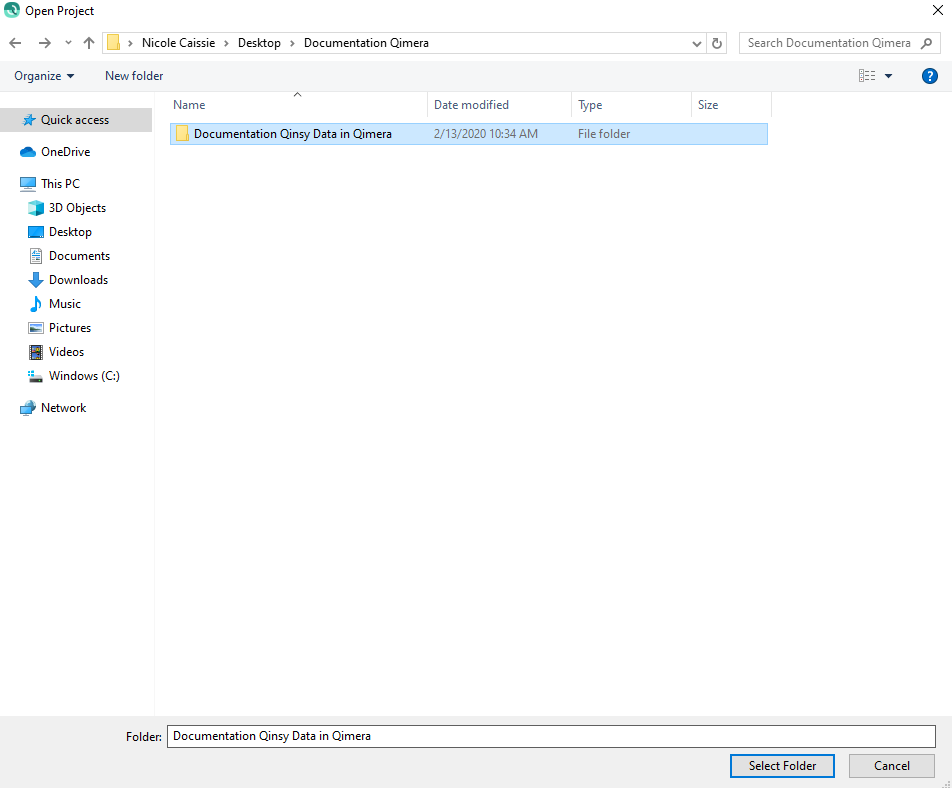 How-to Work with Qinsy Data