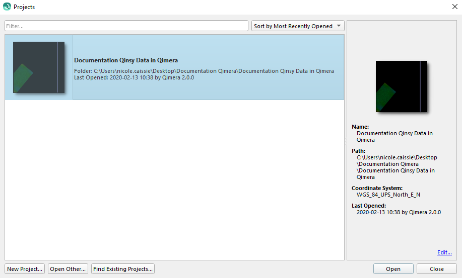 How-to Work with Qinsy Data